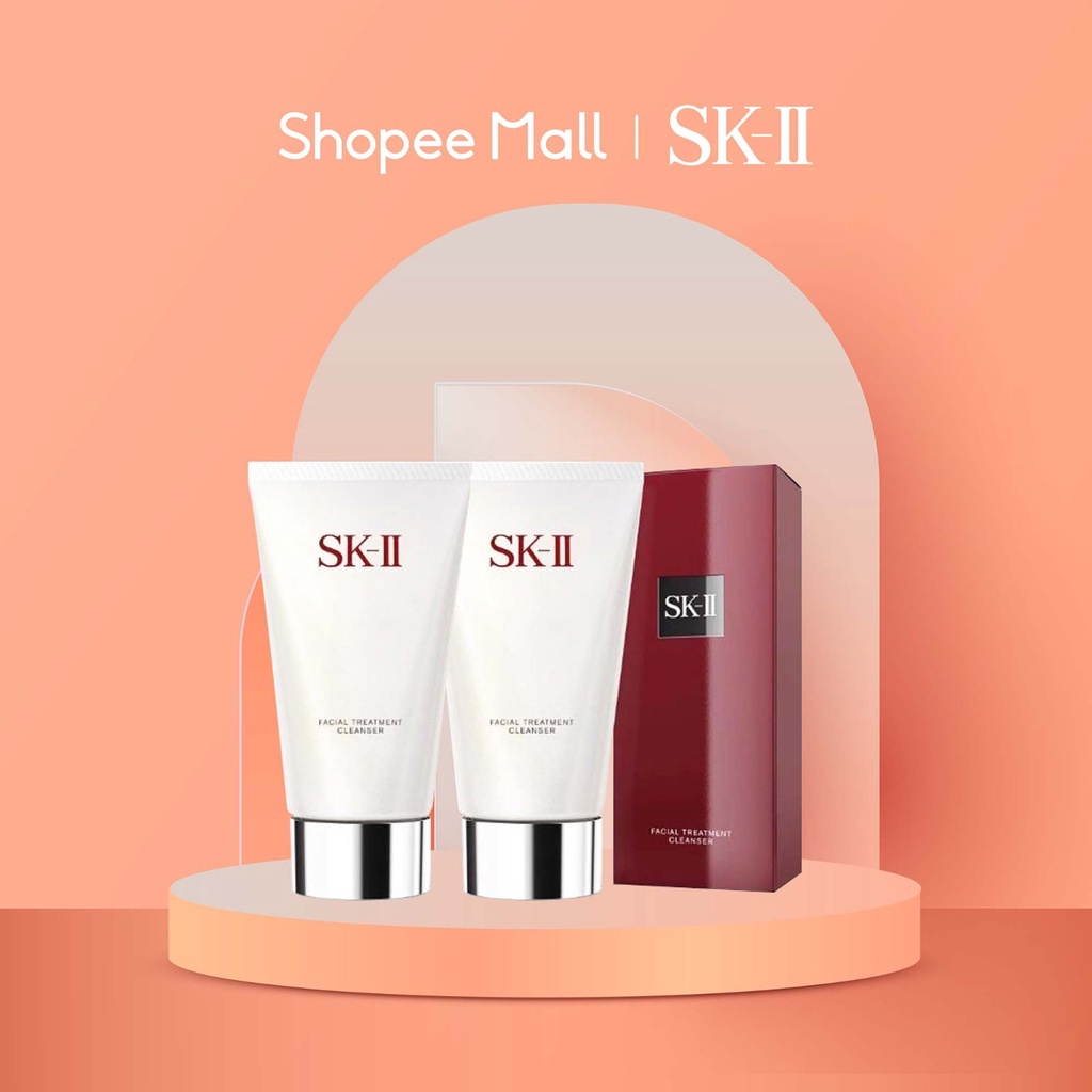 SK-II - Bundles 1+1 - SK-II SK2 SKII Facial Treatment Gentle Cleanser 120g (120g x 2pcs) - Ship ...