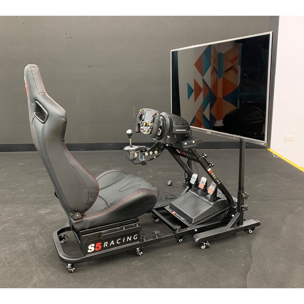 S5 Supra Racing Simulator Wheelstand with seat for G27 G29 T300RS ...