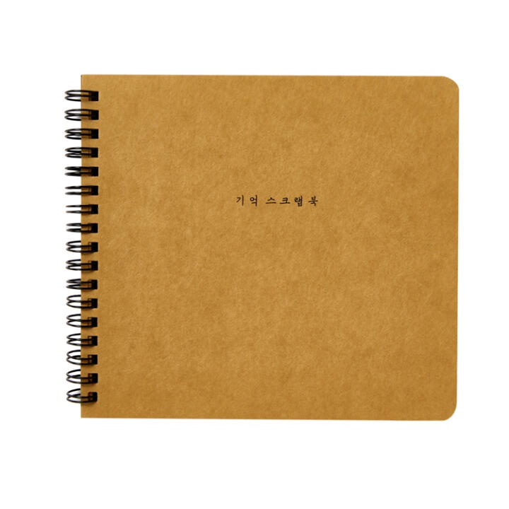 [ARTBOX OFFICIAL] From Korea Kraft Spiral Scrapbook | Shopee Singapore