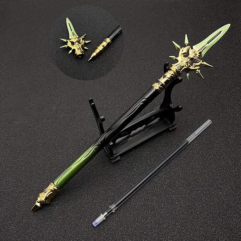 COOLSY Game Genshin Impact Weapons Model Stationery Nice Creative ...
