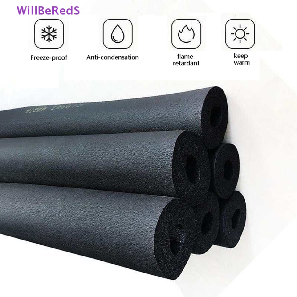 [WillBeRedS] 1.8M Sponge Rubber Pipe Black Waterproof Pipeline Holder ...
