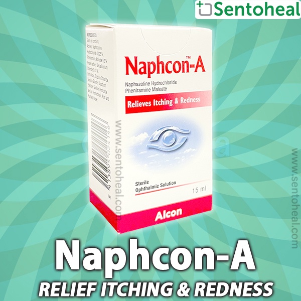 Alcon Naphcon A Eye Drops 15ml | Shopee Singapore