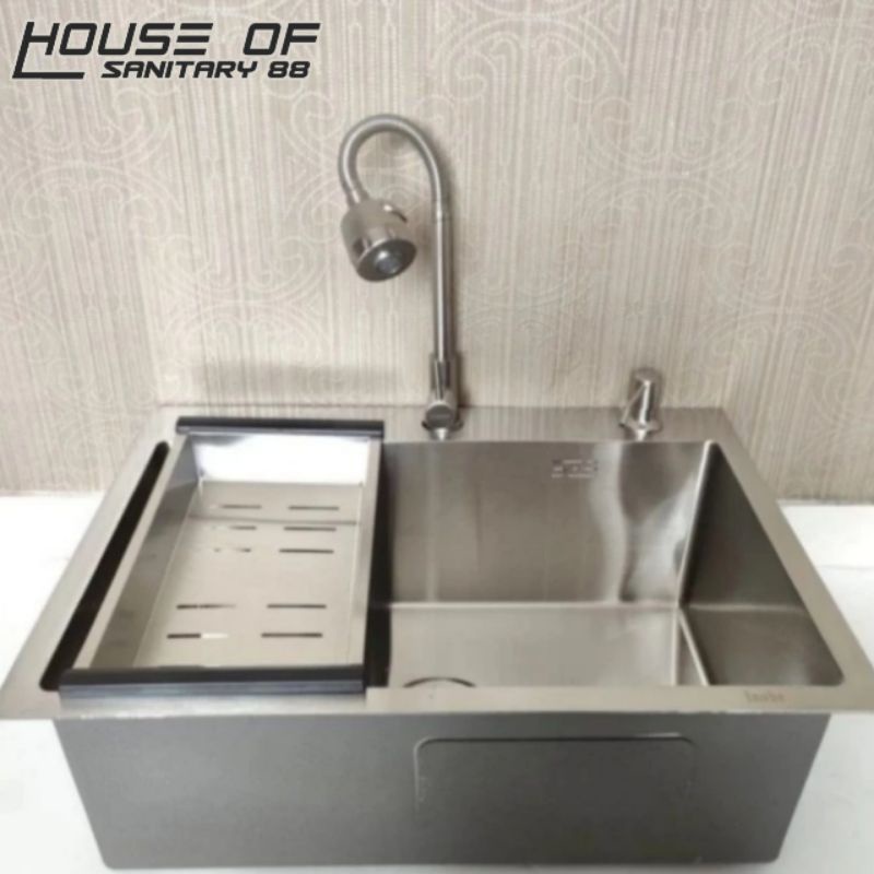 INOBE 6045 Stainless Kitchen sink Package/ Minimalist stainless steel ...