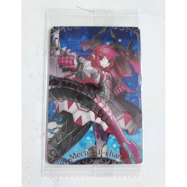 FGO fate grand order mecha eli chan wafer bandai card | Shopee Singapore