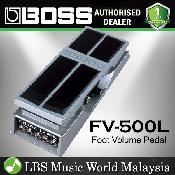 Boss FV-500L Foot Volume Pedal For Keyboard & Low Impedance Instrument (FV500L FV 500L) | Shopee ...