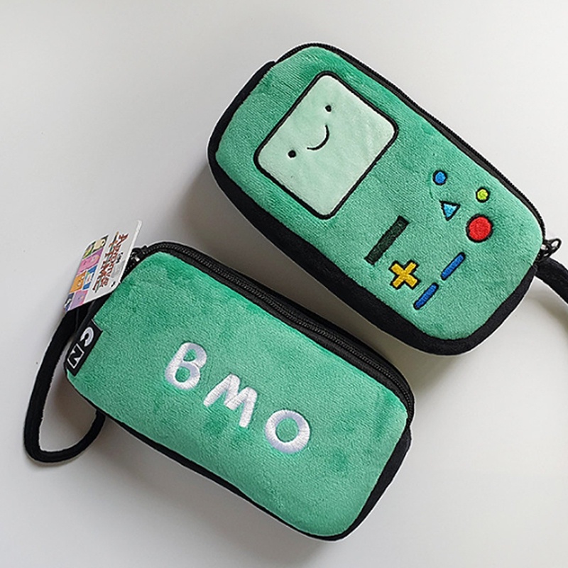 Adventure Time BMO Finn Jake Plush Type Pencil Case 2 Sections Pen ...