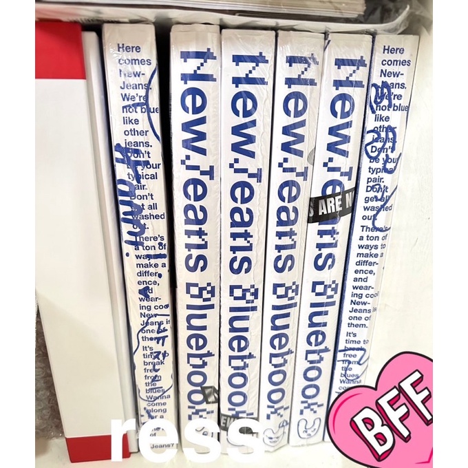 Newjeans 1st EP New Jeans Album (Bluebook & Weverse) | Shopee Singapore