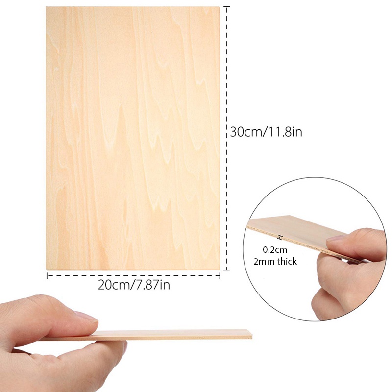 Basswood, Balsa, A4 plywood Laser cut, DIY wood sheet carving, Wood ...