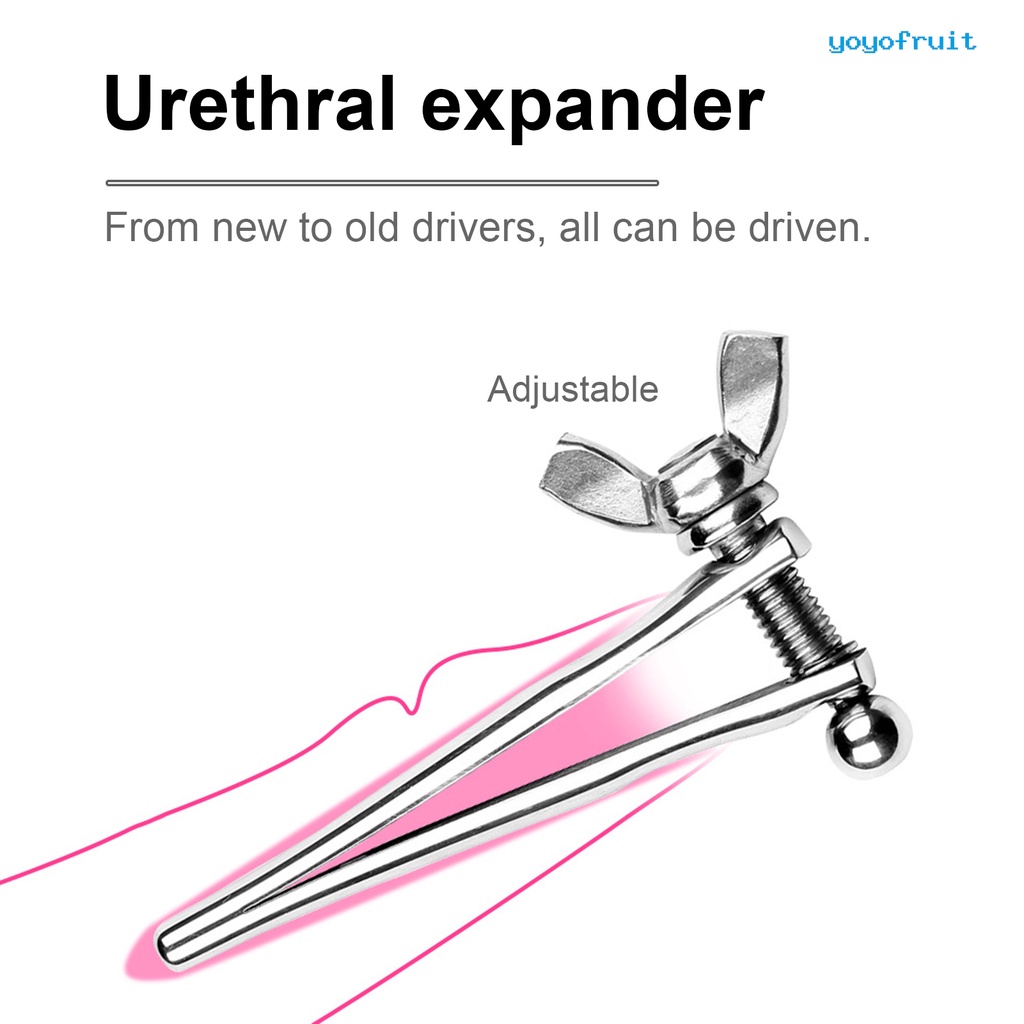 Crp Urethral Tube Rod Free Adjustment Ergonomic 304 Stainless Steel Penis Plug Male Sex Catheter