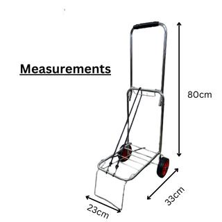 UnihomSG [ReadyStock] Simple Foldable Lightweight Market Trolley Bag ...