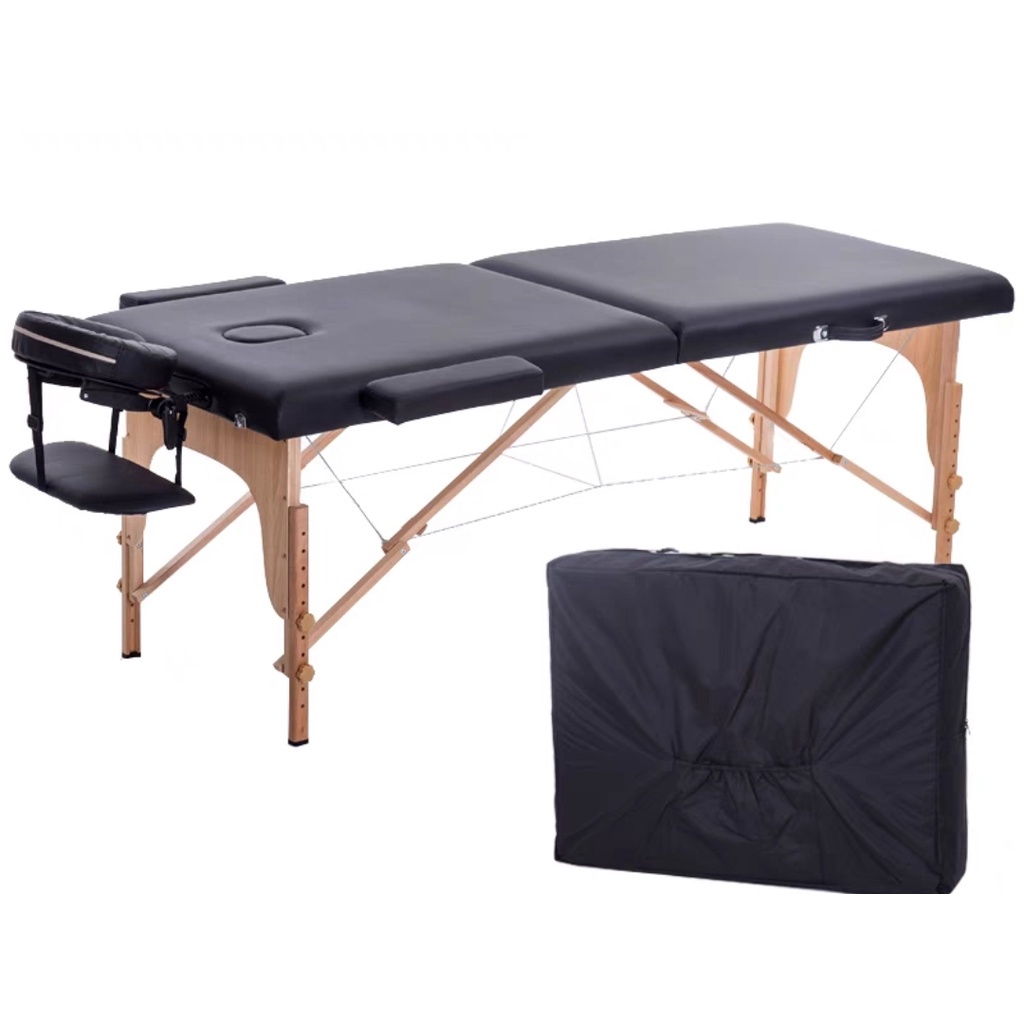 [SG Stocks]Upgrade Reinforced Professional Massage Table Bed Portable ...