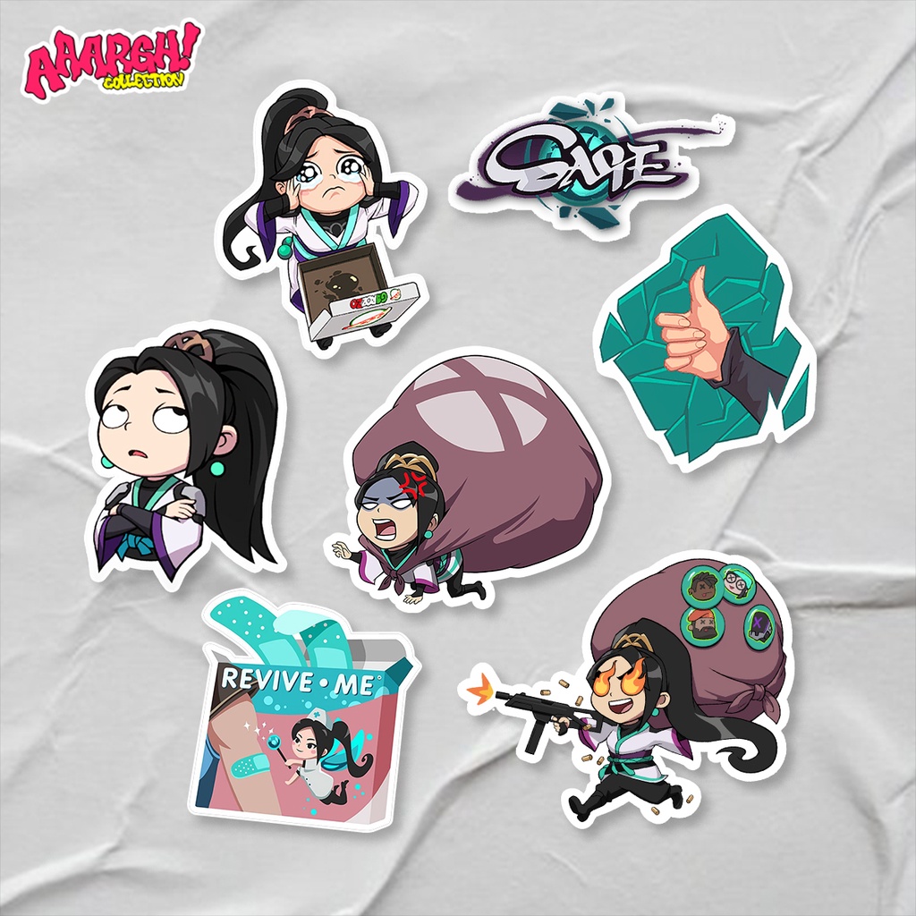 Valorant Spray Sticker | Sage | Shopee Singapore