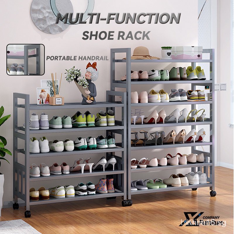 【kline】Movable Shoe Rack Simple Home Beautiful And Durable Handicrafts ...