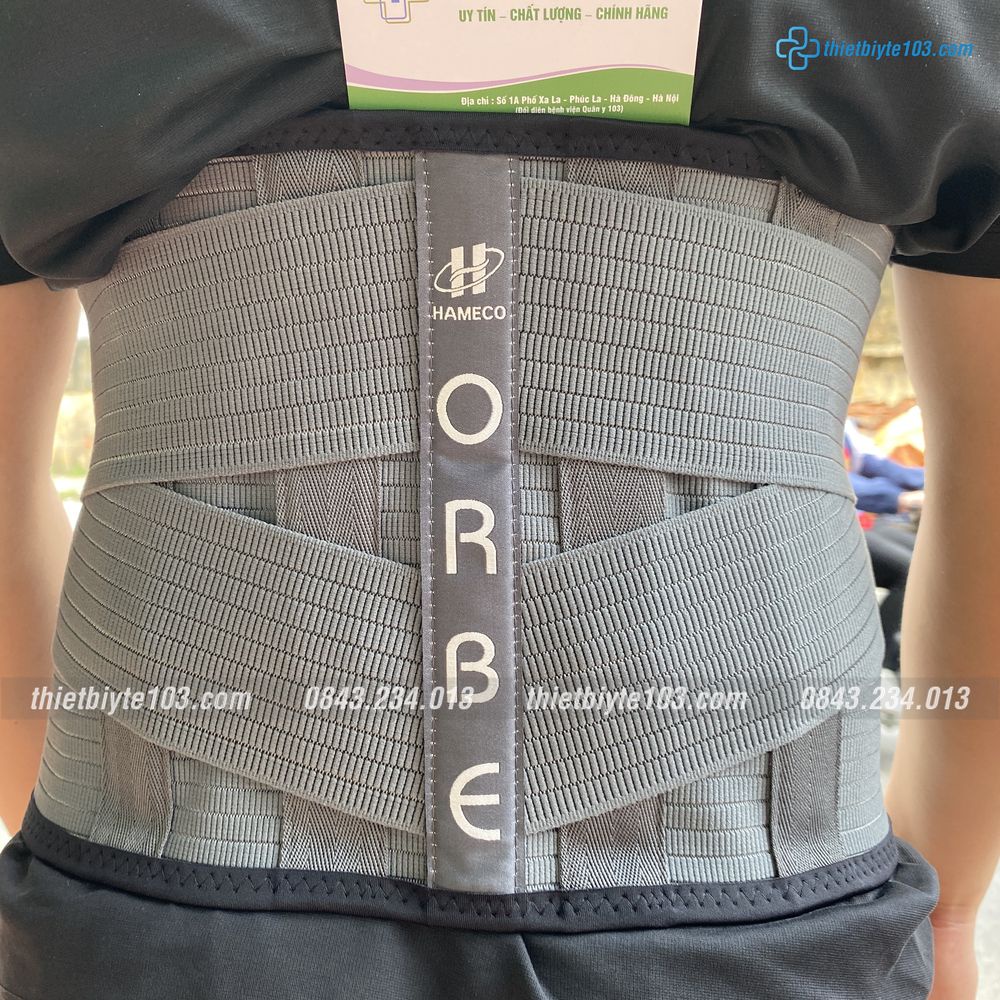 Olumba ORBE Lumbar Spinal Belt - Supports People with Disc Herniation ...