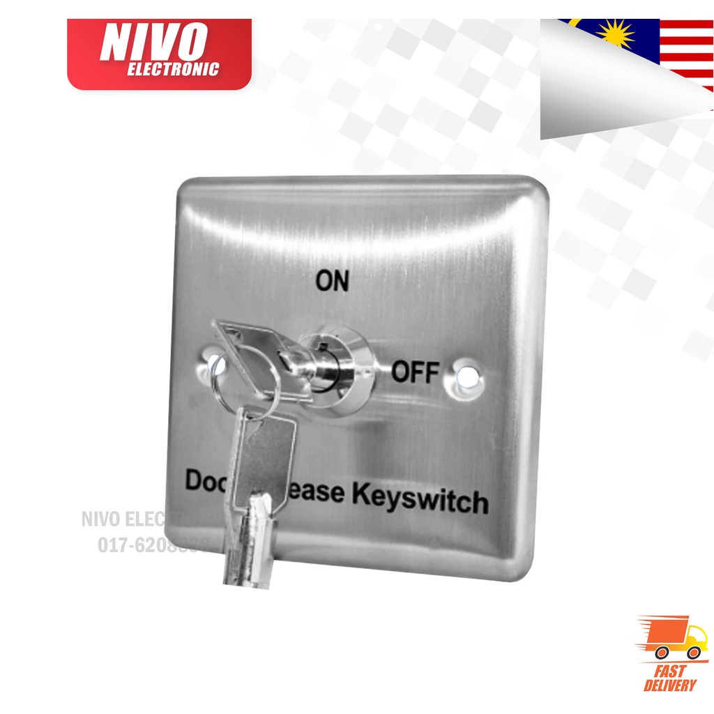 Key Switch On Off Selection Stainless Steel Emergency Door Release Door ...