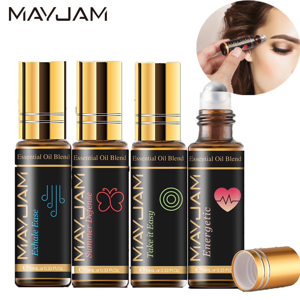 MAYJAM 10ML Compound Essential Oil relieve fatigue help breathe easily ...