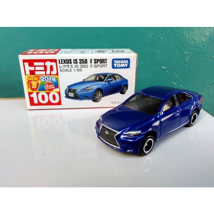 Tomica No 100 Lexus is 350 F Sport Diecast Miniature Car Regular Iron Material takara tomy ...