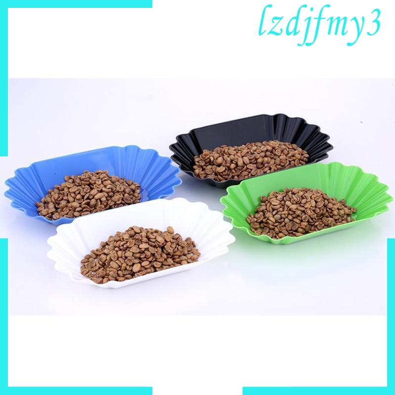 [Lzdjlmy3] Plate Snack Serving Tray Bean Tray Coffee Cupping | Shopee ...