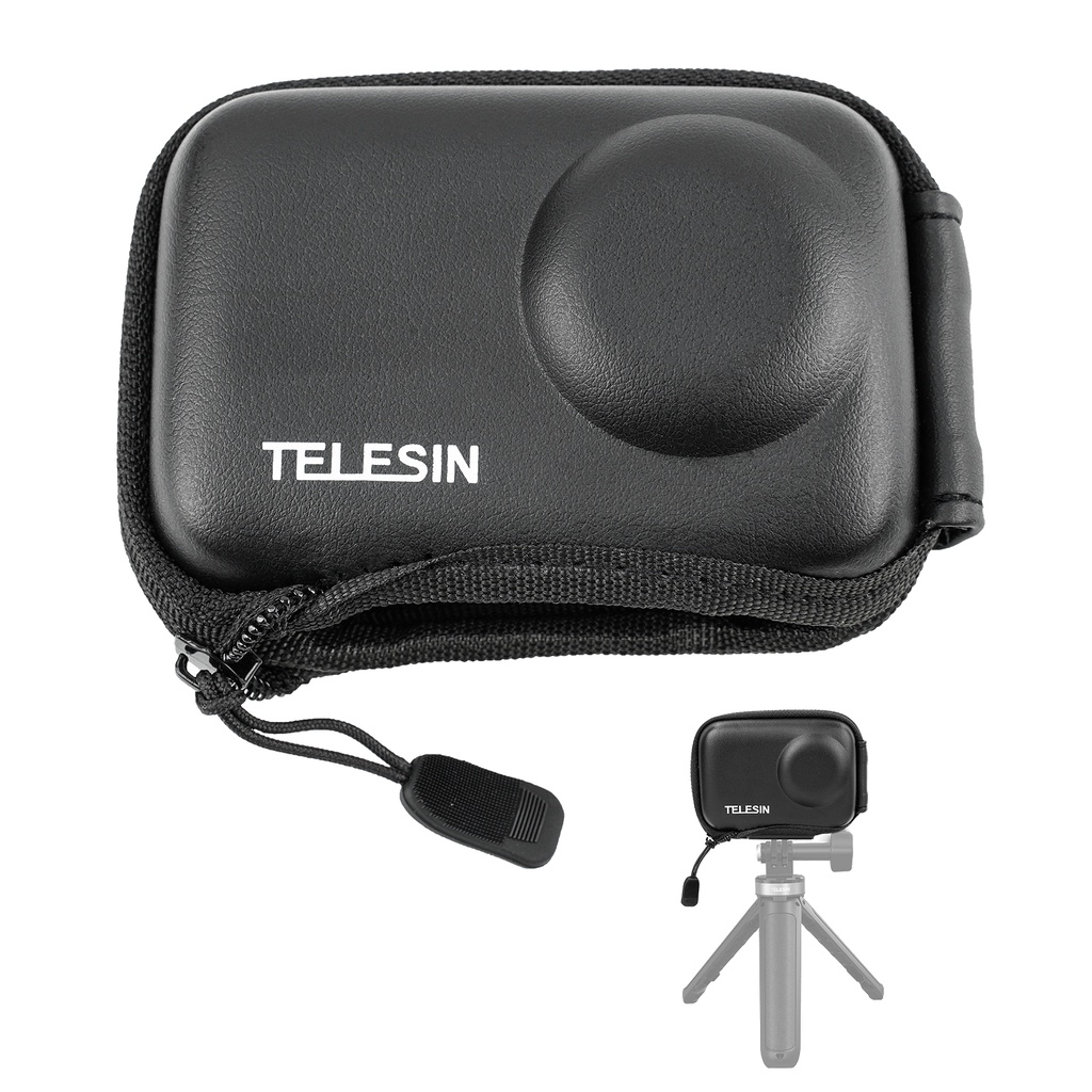 TELESIN Mini Storage Protection Bag For Dji Osmo Action 3 4 5 Brushed ...