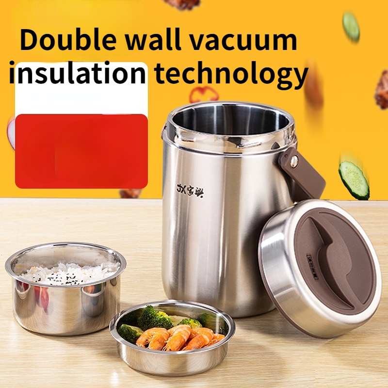 Food Jar, Vacuum Insulated Stainless Steel Lunch Thermos, Leak Proof ...