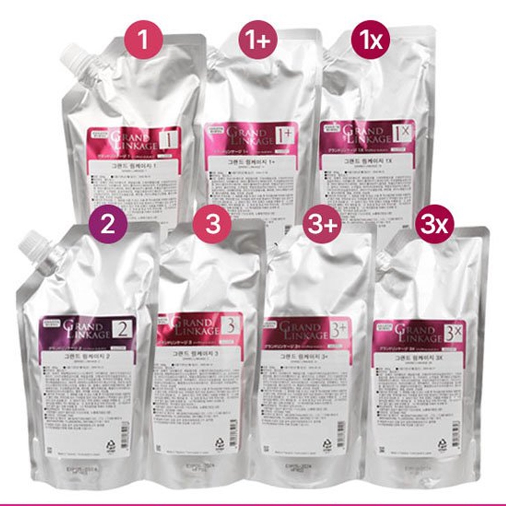 [ MILBON ] New Formula Grand Linkage Hair Treatment 1/2/3 600g _Korean ...