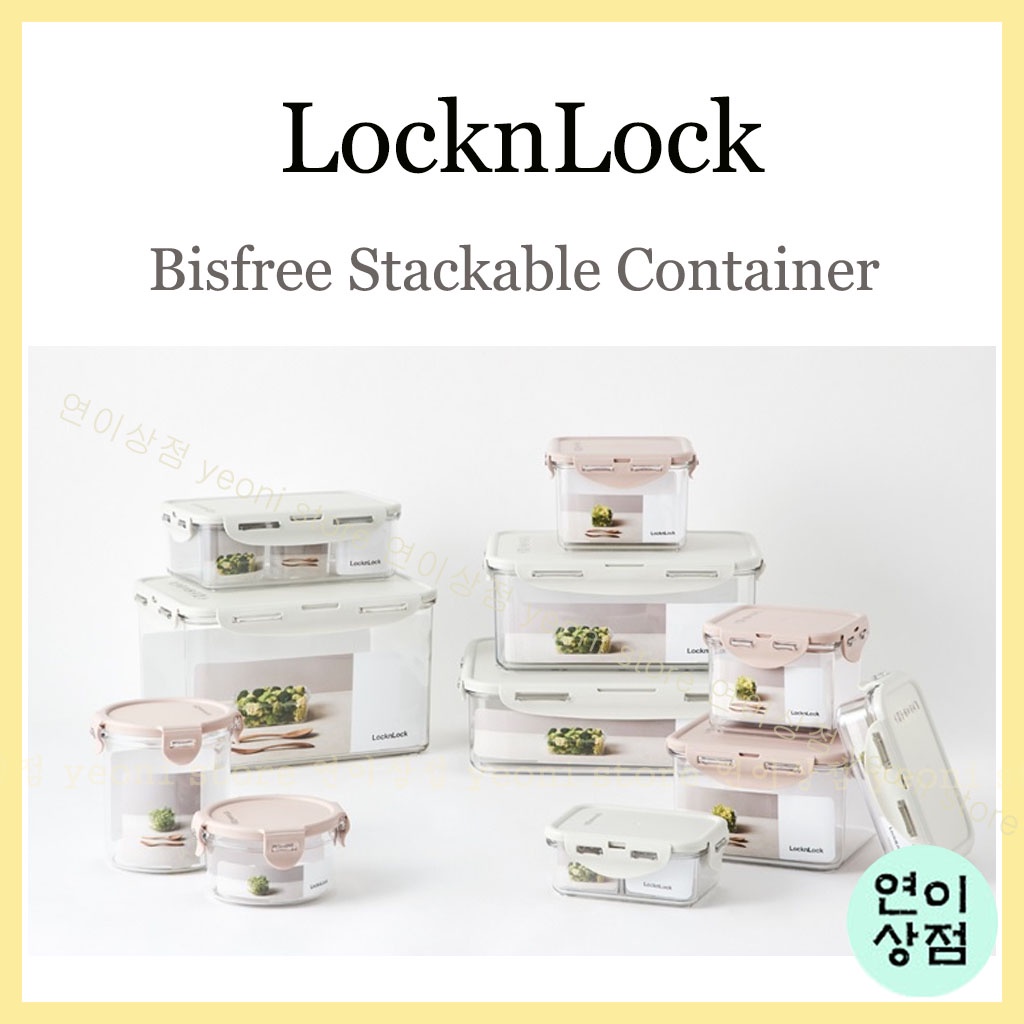 lock n lock locknlock bisfree stackable container tritan container ...