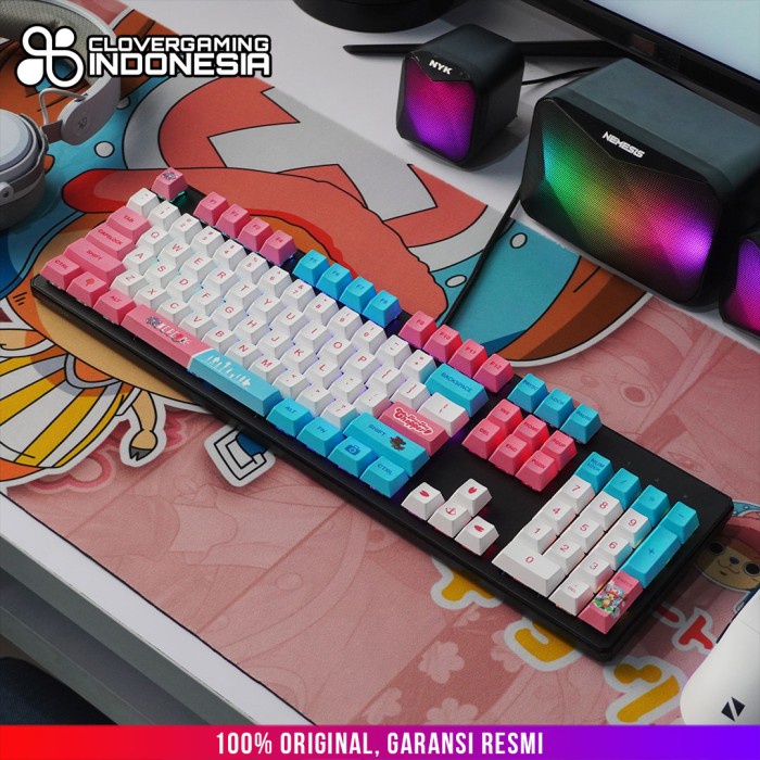 Keycaps One Piece Chopper Edition PBT Dye Sub - Mechanical Keyboard ...