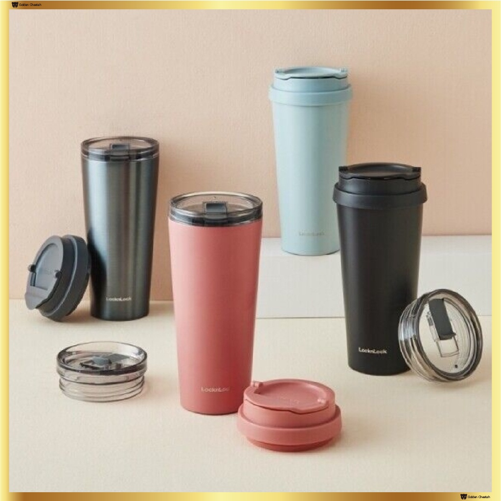 Lock&Lock One Touch Clip Tumbler 540ml (Clip Cap + Pure Cap) | Shopee ...