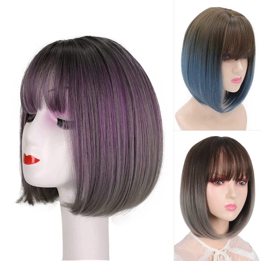 Hv-aiko WIG / GRADATION SHORT BOB WIG (VHBALI) | Shopee Singapore