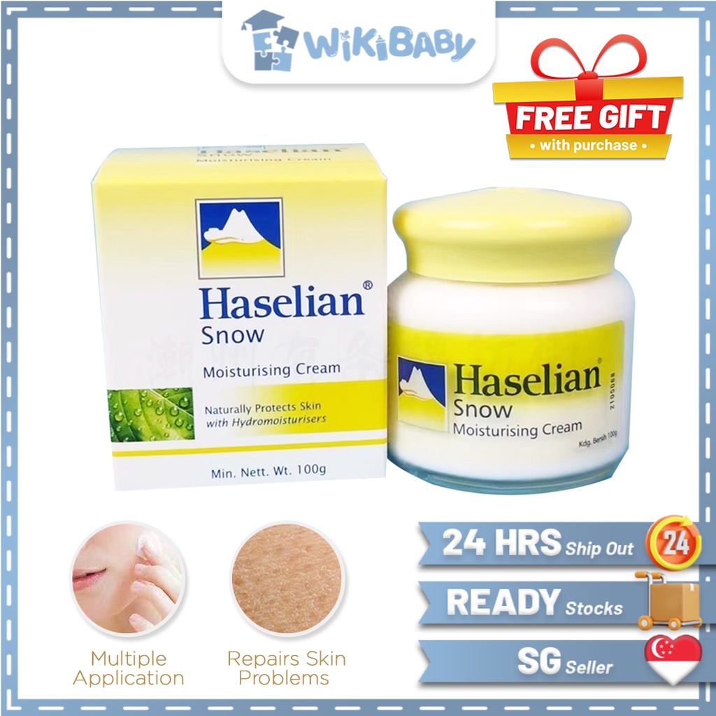 Haselian Snow 100g Moisturising Cream | Face & Body Moisturiser Cream ...