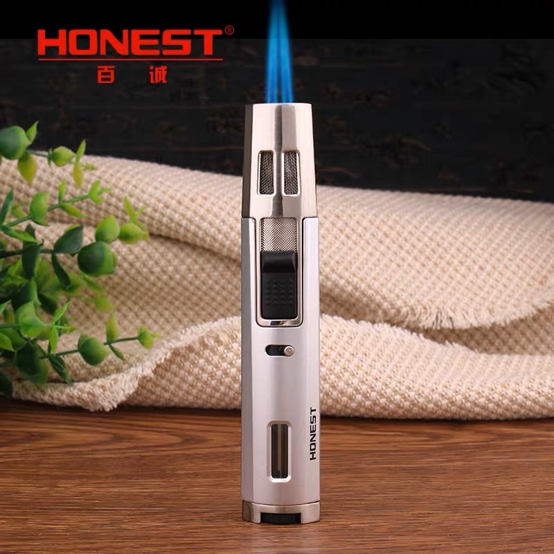 Honest Pen Size Windproof Blow Torch, Dual Flame Techology combine into ...
