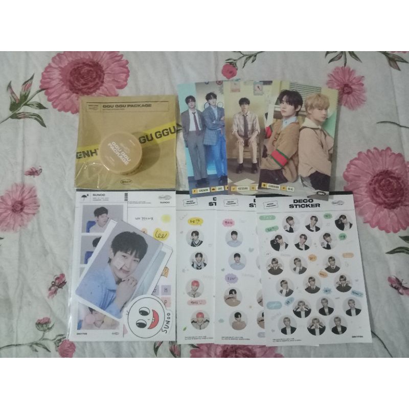 Enhypen SEASON GRETTING 2022 SUNOO SET STICKER SET MASKING TAPE ...