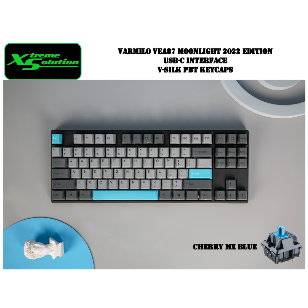 Varmilo VEA87 Moonlight Edition - Wired White LED Backlit Mechanical ...