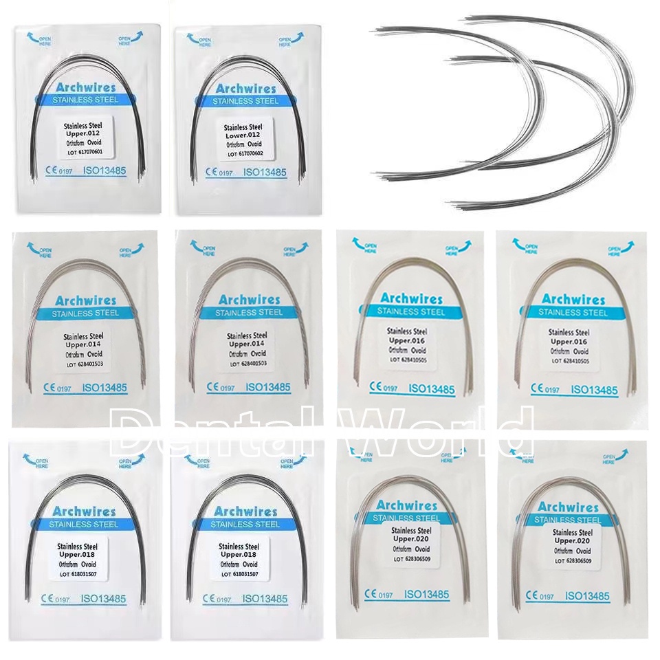 【in stock】1 Pack Dental Orthodontic Round Wire Oval Form Stainless ...
