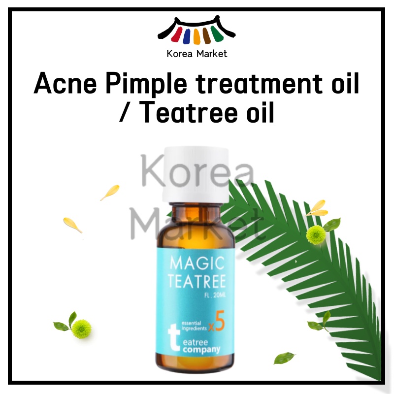 [Blanc Nature] Acne Pimple treatment oil / Magic Teatree oil 20ml ...