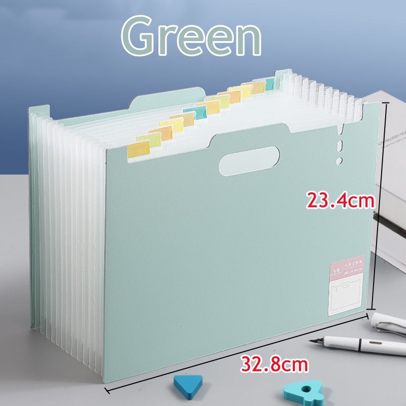 🔥Ship 24H🔥Desktop Accordion File Folder Expanding File Organiser ...