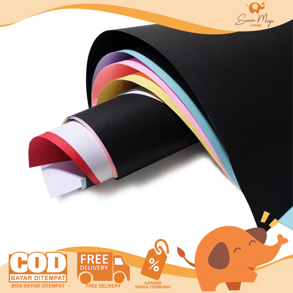 Manila Cardboard Colorful Variants Paper/ | Shopee Singapore