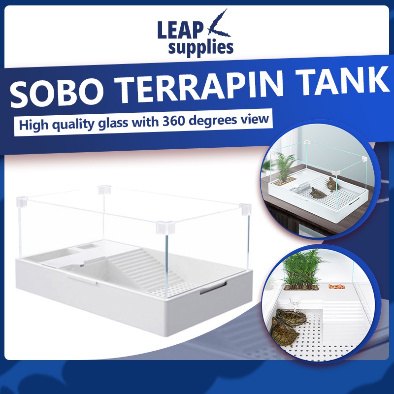 SOBO Terrapin Tank | Tortoise Aquarium Busking Tank | Shopee Singapore