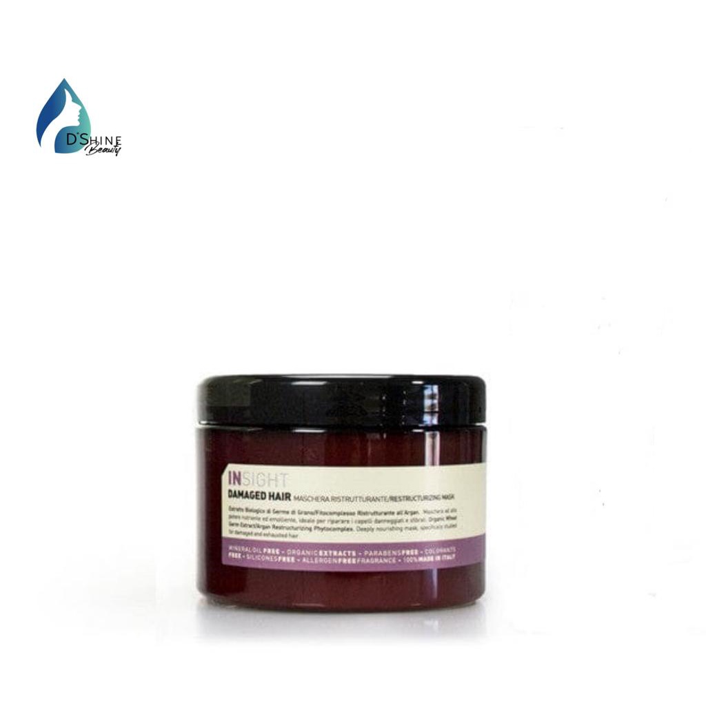 Insight Damaged Hair Restructurizing Hair Mask (500ml) | Shopee Singapore