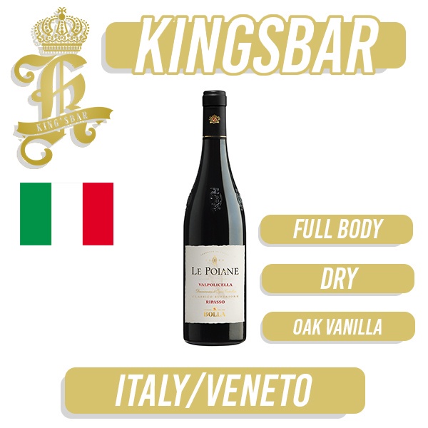 Bolla Le Poiane Valpolicella Ripasso CL Superiore DOC Wine 750ml ...