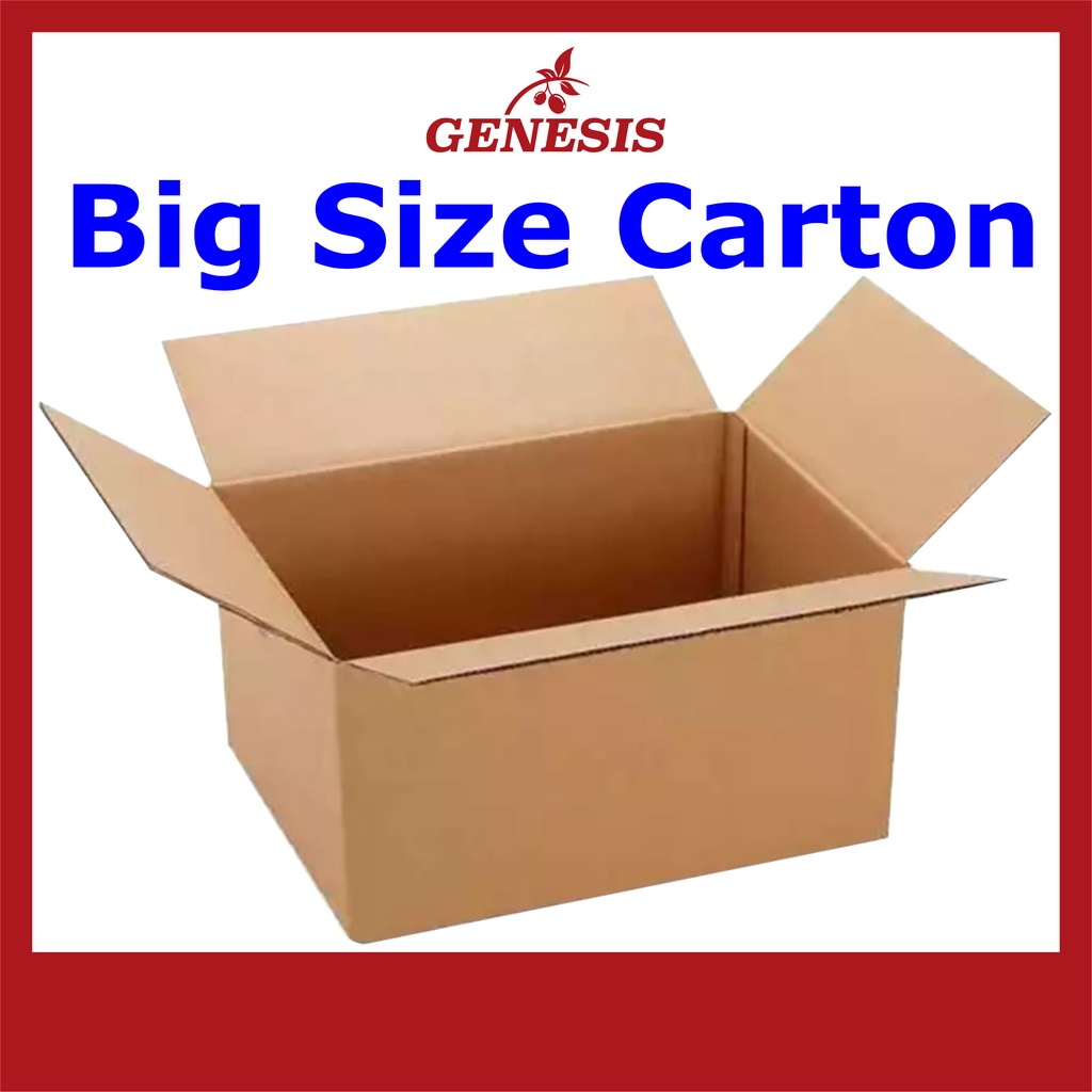 BIG SIZE Carton Box Moving House Packing Box Packaging Box Kotak Besar ...