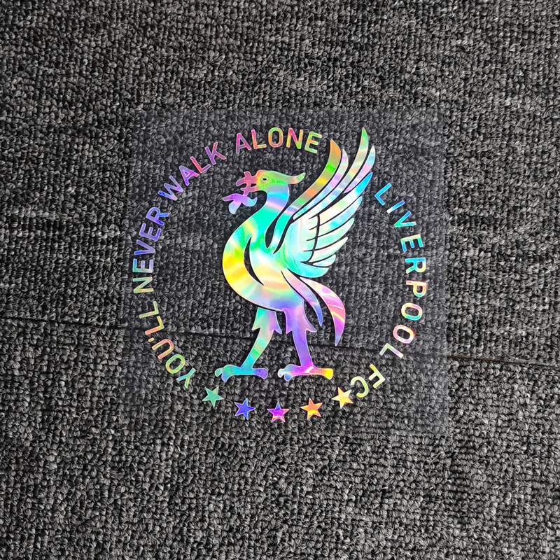 Car Stickers Liverpool 6 Stars YNWA Football Reflective Decals For Fuel ...