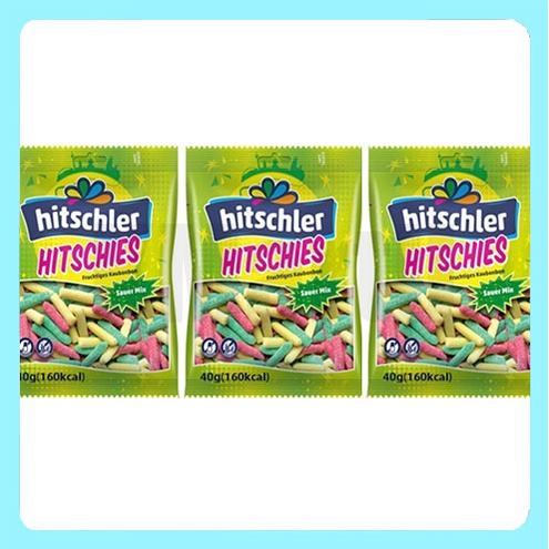 [Hitschler] Hitschies Original, Sour, Mermaid Sugar Cane Jelly Chewy ...