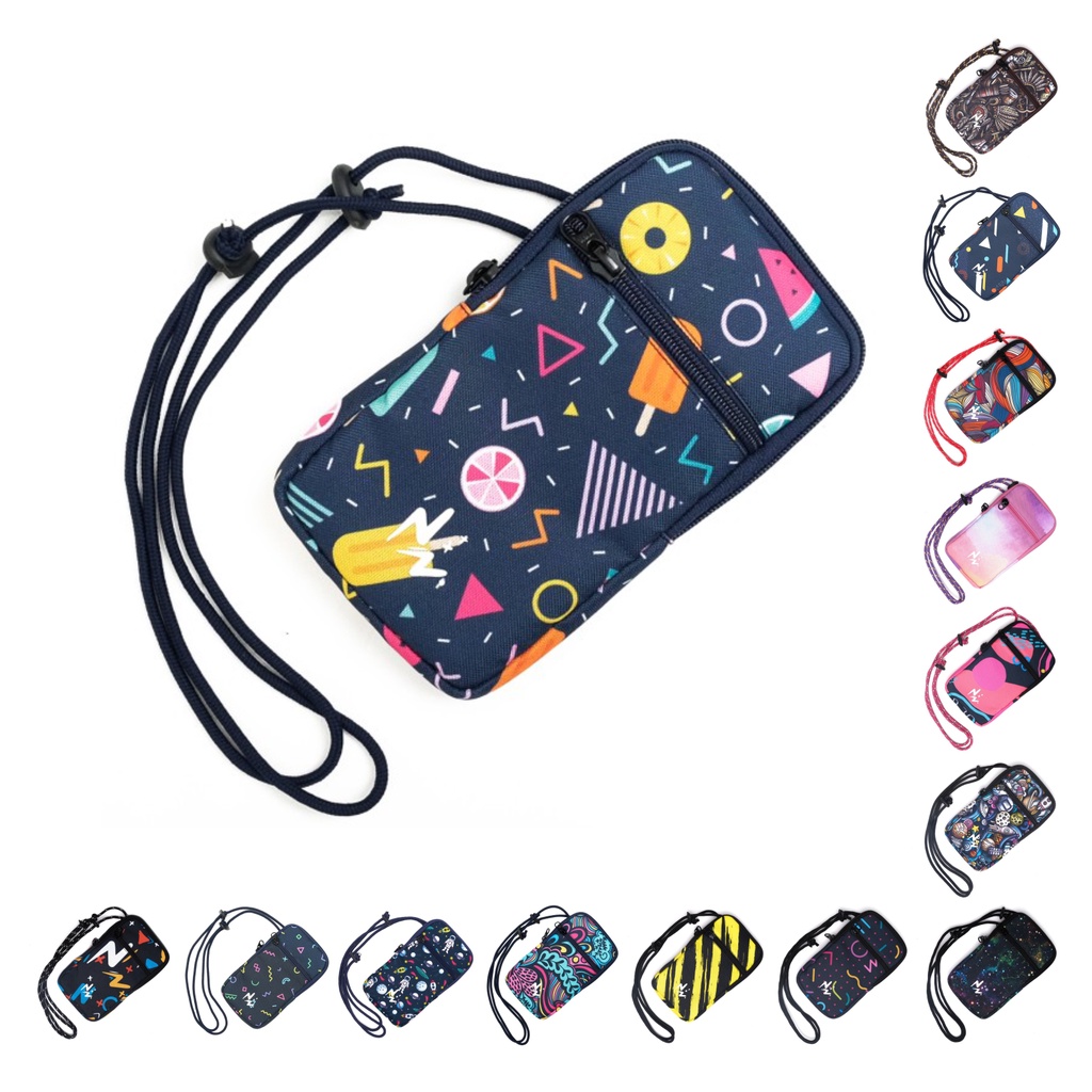 HP Canvas sling phone pouch cellphone bag for men and women | Shopee ...
