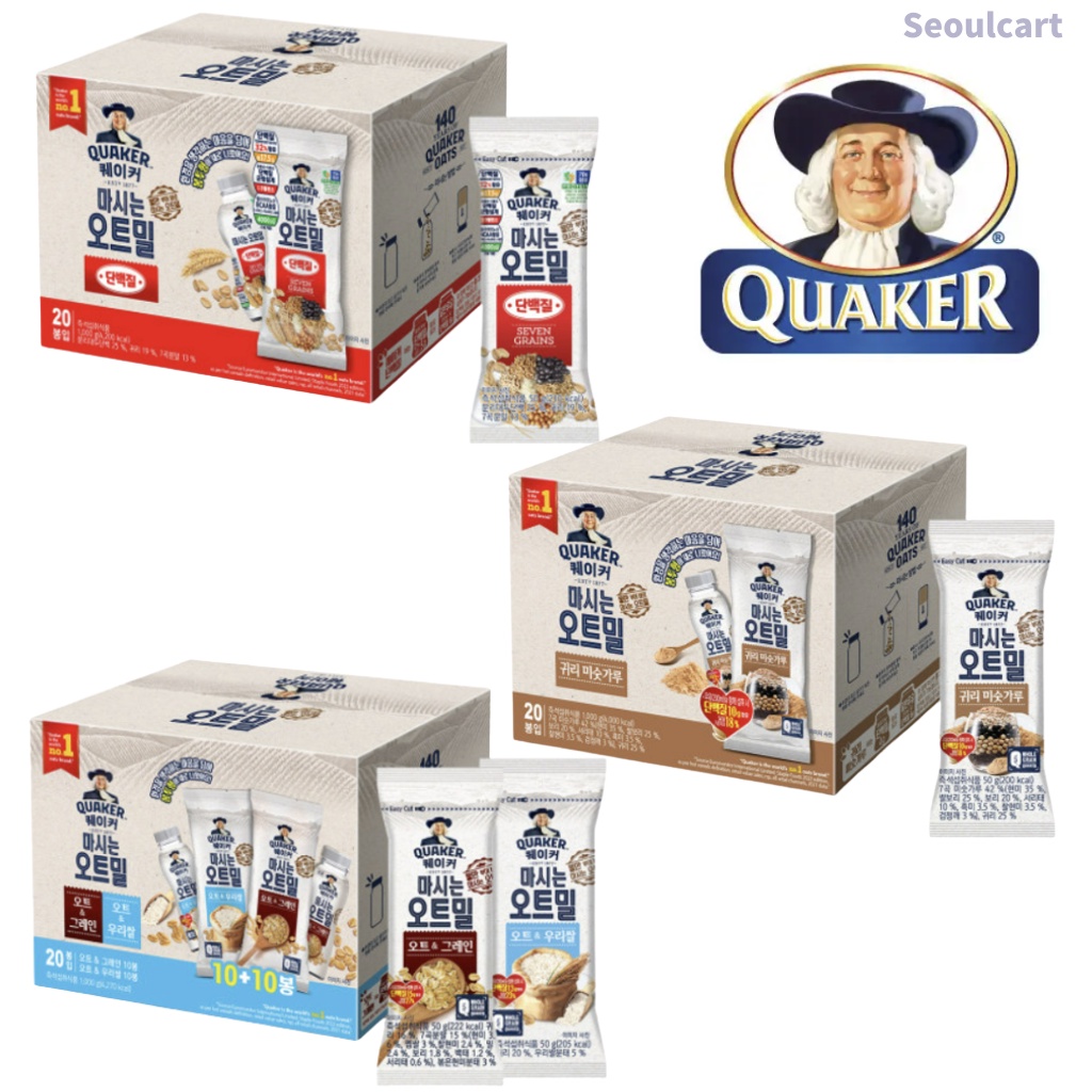 [QUAKER] Instant Oatmeal, Individual Packets, Protein, Oats, Mixed ...