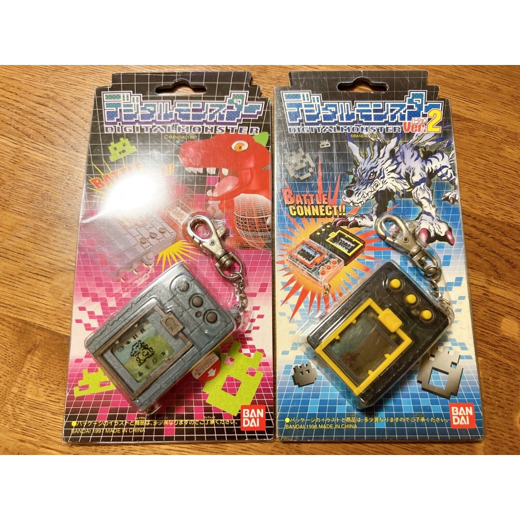 BANDAI Digimon Vpet Virtual pet 1997 Digivice Digital Monster Rare ...