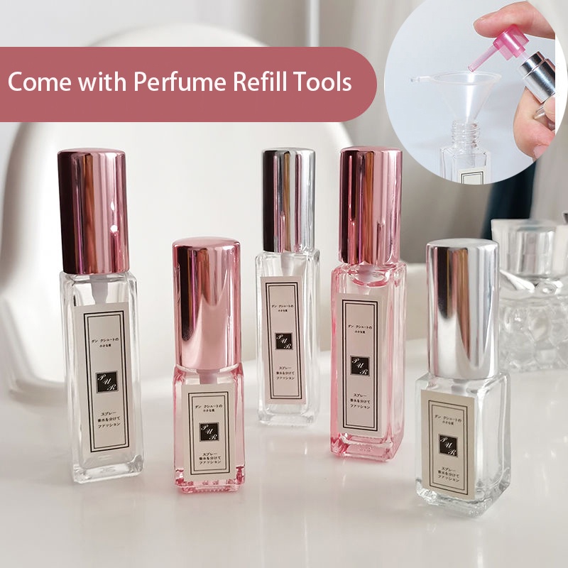 4ml 9ml Perfume Dispensing Glass Spray Bottle Portable Sample Bottles ...