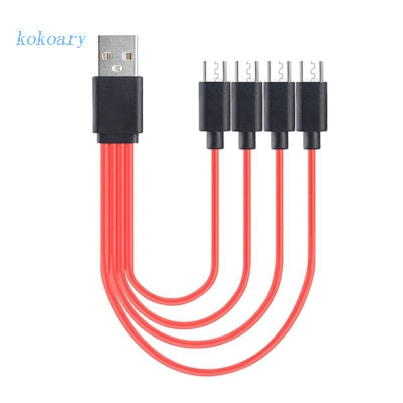 KOK Multi Charging Cable 4 in 1 Multiple Micro USB Charging Cord ...