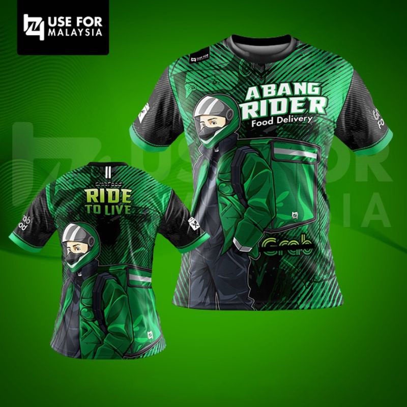 Rider/full grabbs food sublimation/shirt rider/tshirt Grabb/tshirt ...