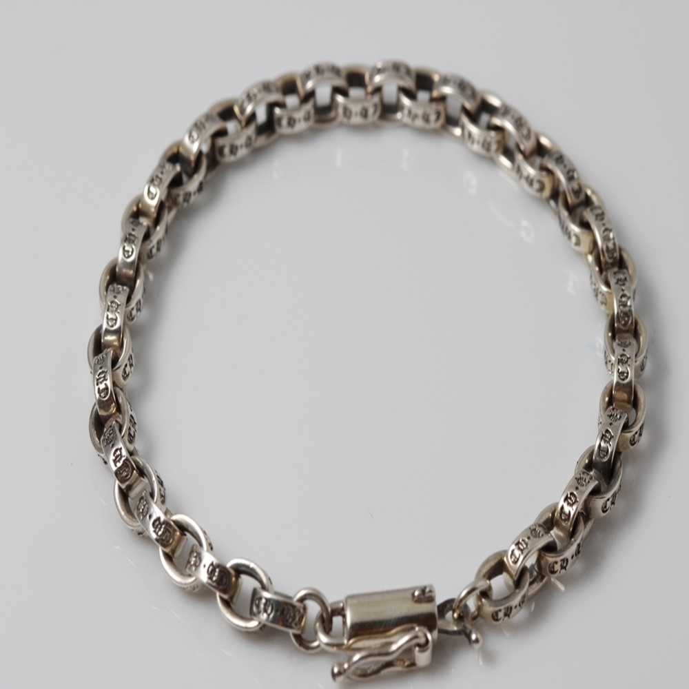 Vintage Silver Chain Silver Jacket Couple Birthday Gift Chrome Hearts ...